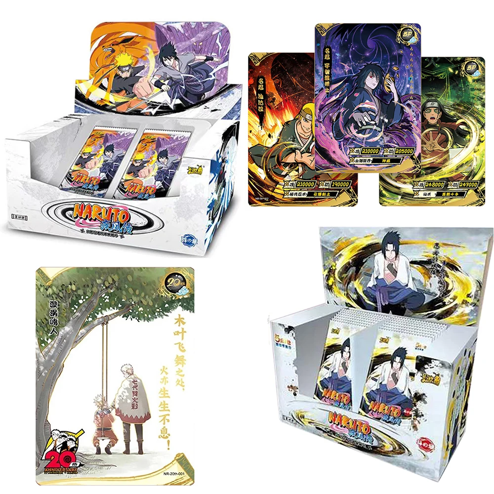New Naruto Card Genuine Sp Card New Year Gift Male Heritage Collection ...