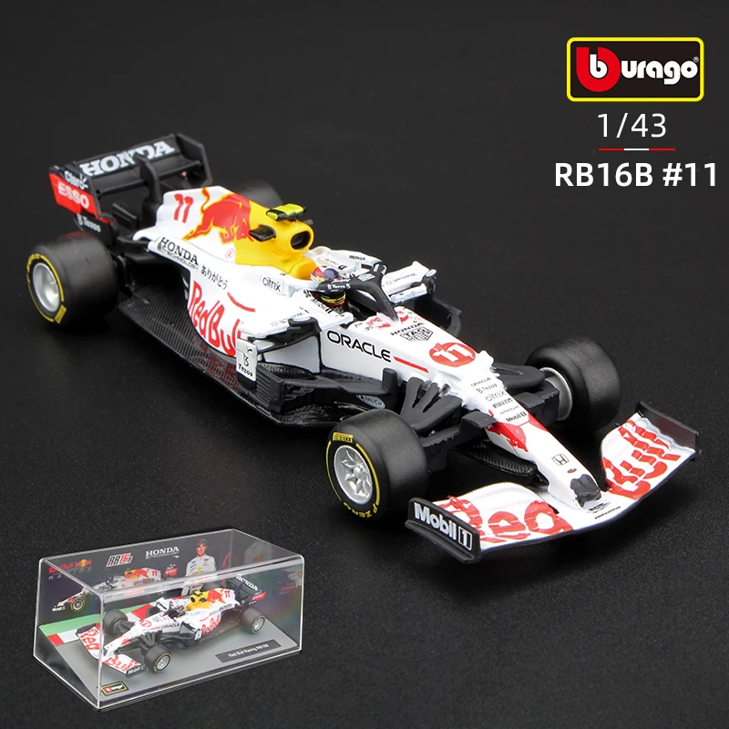 Bburago 1:43 Red Bull yarış F1 RB16B türkiye Honda Special Edition 11 ...