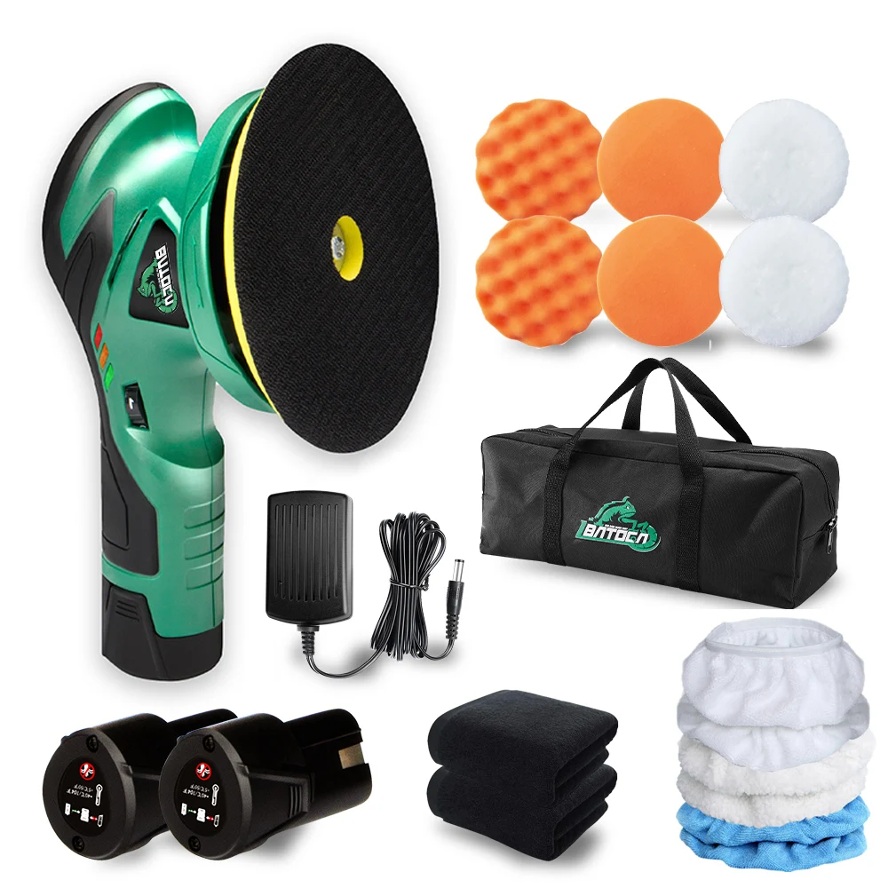 BATOCA Cordless Car Polisher Wireless Electric Car Polishing Machine ...
