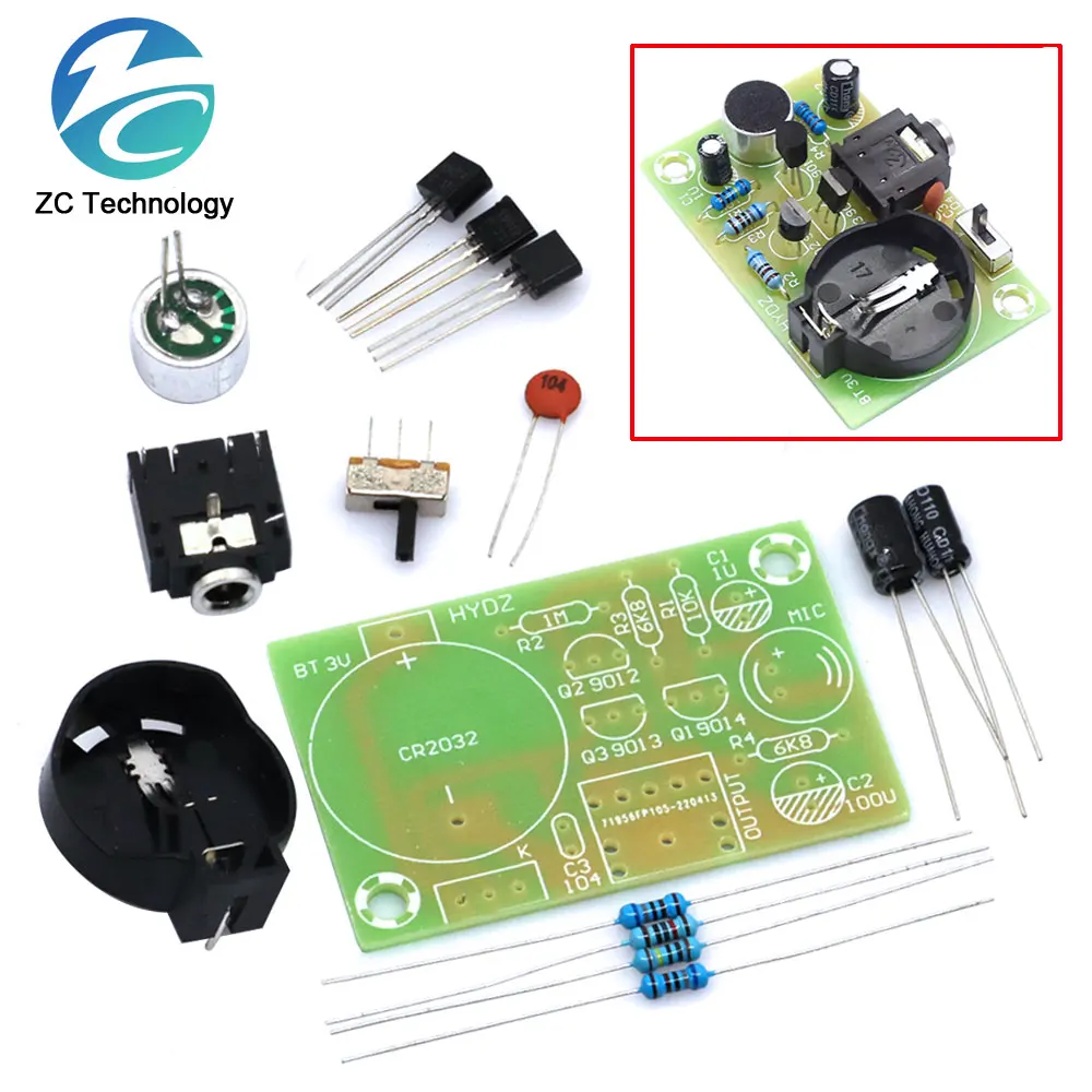 Hearing-Aid-Diy-kit-Audio-amplifier-Practical-Teaching-Competition ...