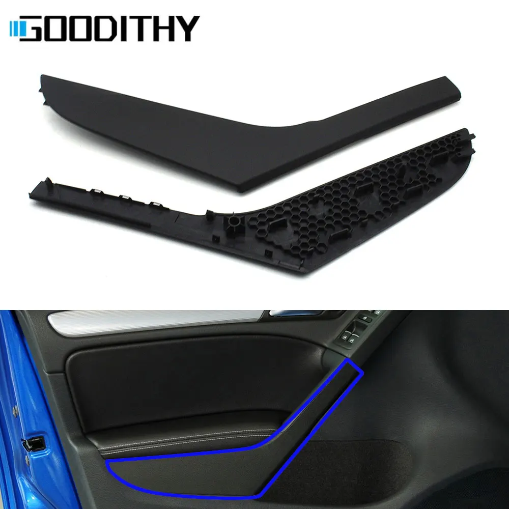 LHD-RHD-Car-Interior-Door-Black-Carbon-Left-Right-Handle-Cover-Trim-For ...