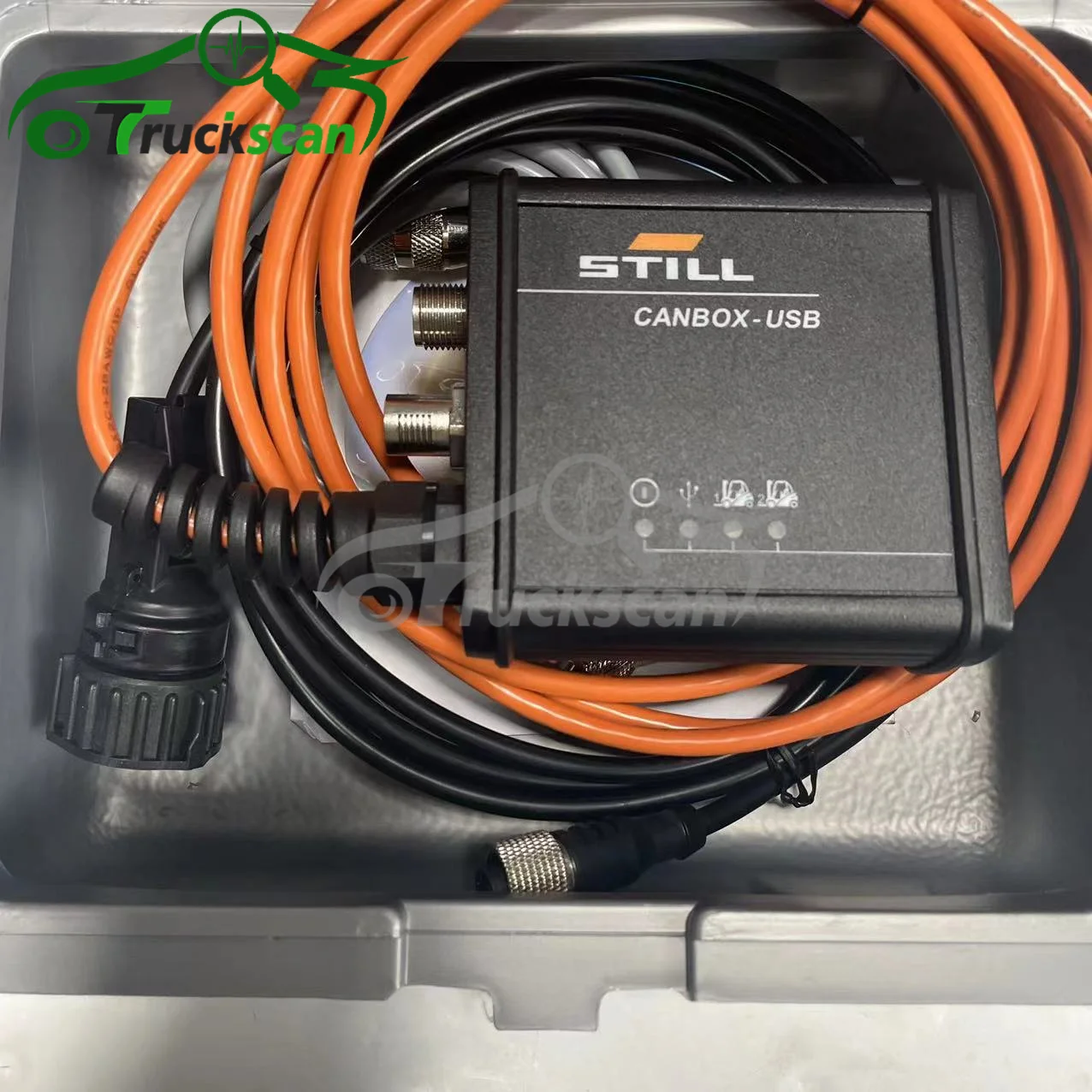 Kit de Diagnóstico para carretilla elevadora fija, herramienta de diagnóstico canbox, Linde ...