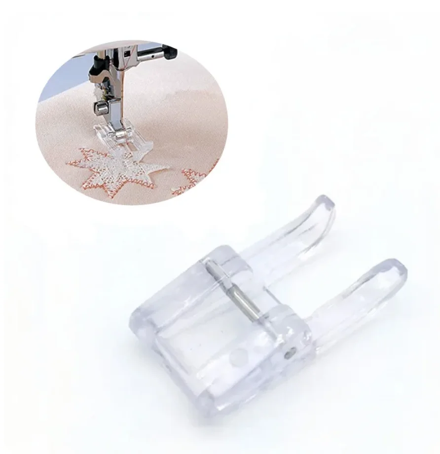 Snap On Clear Open Toe Stickerei-Nähfüße P60794W für alle Singer ...