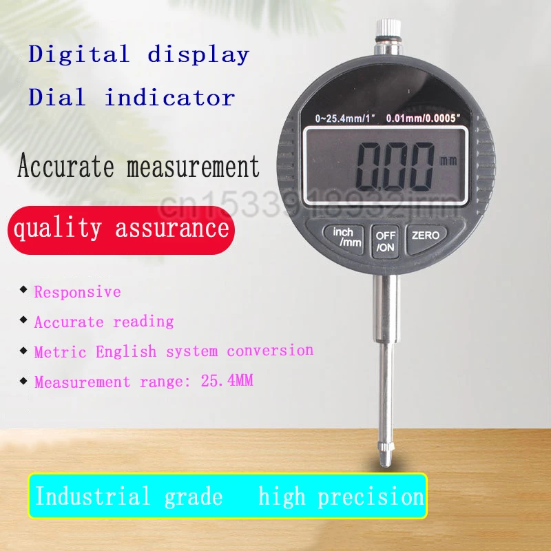1pcs-Digital-Display-Dial-Gage-0-12-7-25-4MM-Digital-Display-Dial-Gauge ...