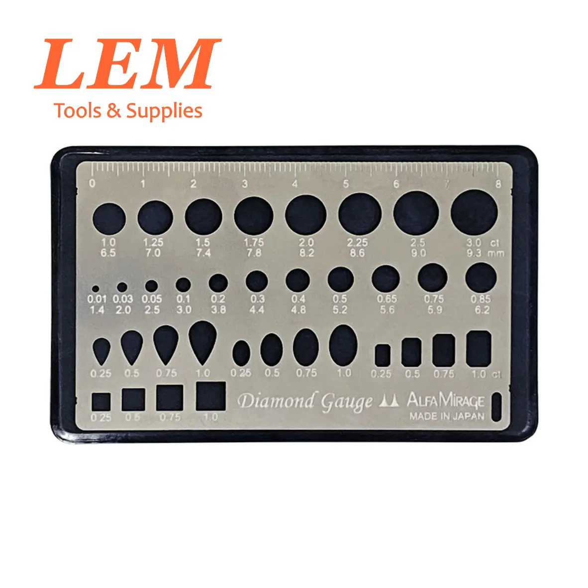 Diamond-Gauge-Stainless-Steel-Measure-Special-Shaped-Diamond-Gemstone ...