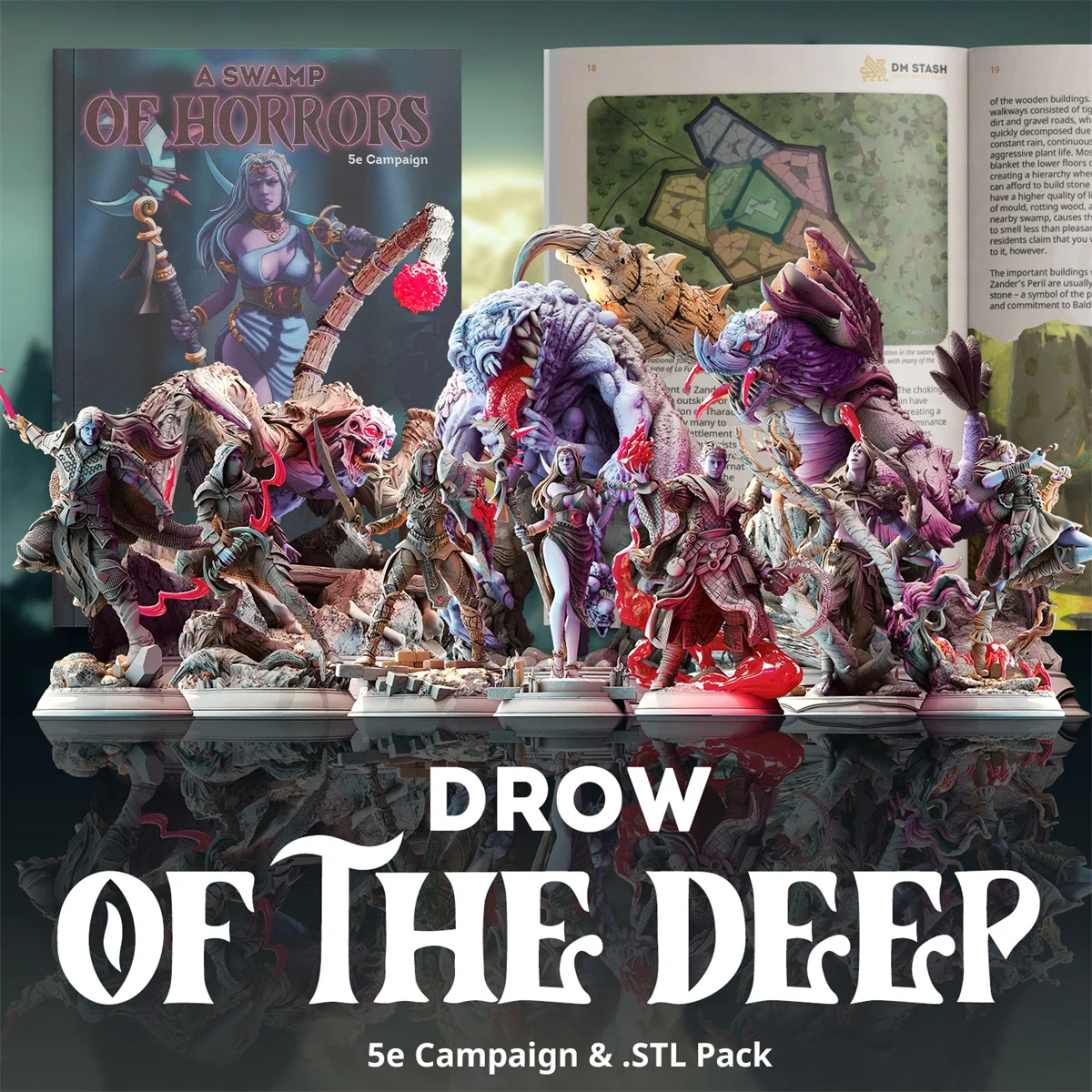 Abyss-Elves-Bard-Wanderer-paladin-Dragon-and-Dungeon-dnd-Running-Group ...