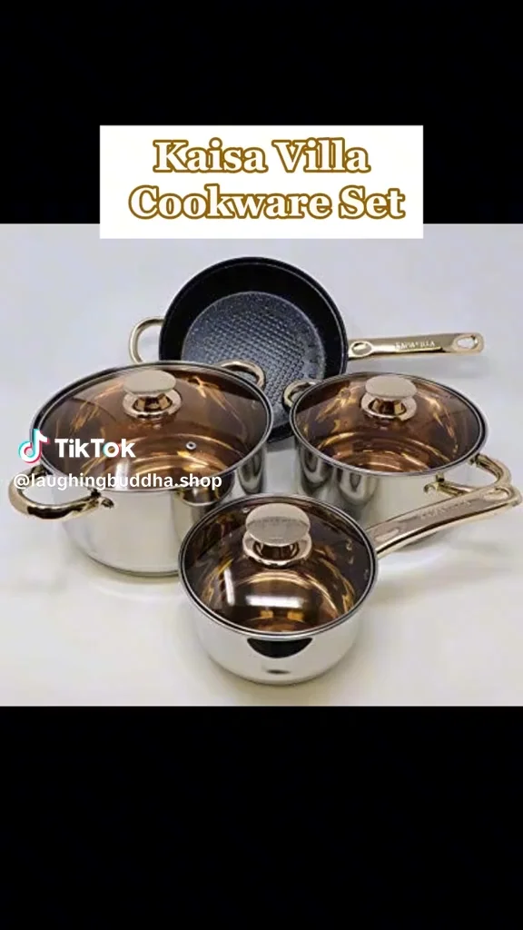 Kaisa Villa Cookware Set (4 Piece Stainless Steel Induction) | Daraz.com.np