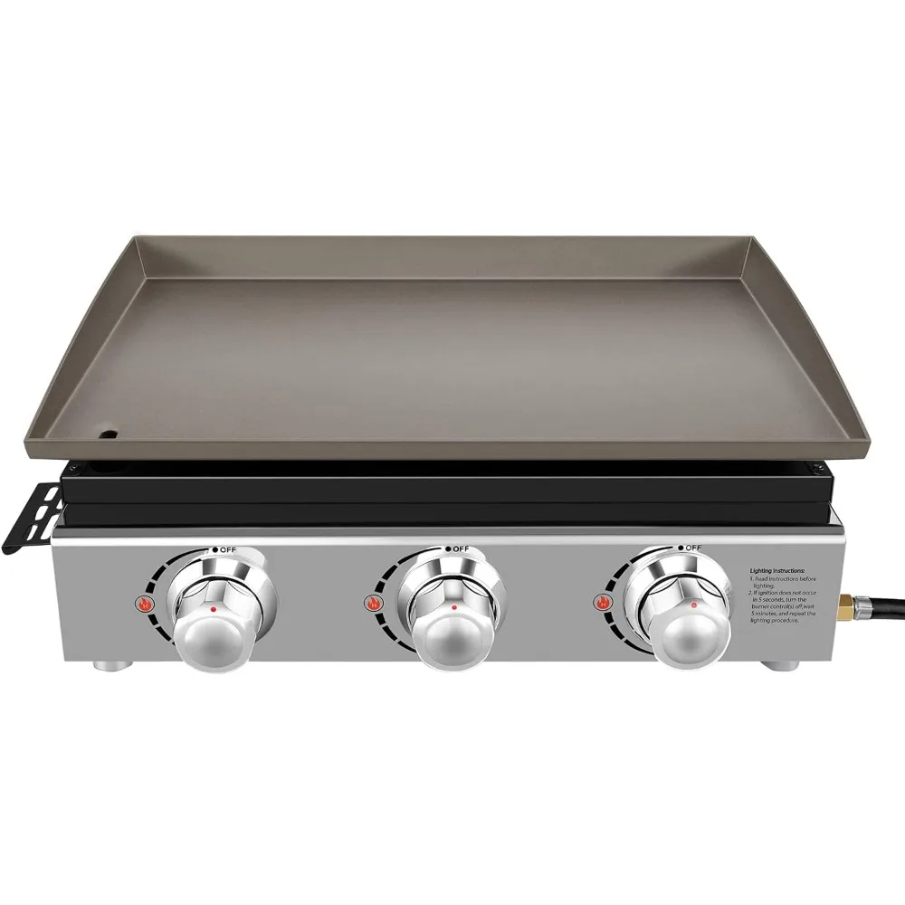 Cecarol-Portable-Griddle-Propane-Gas-Grill-23in-Tabletop-Gas-Plancha ...