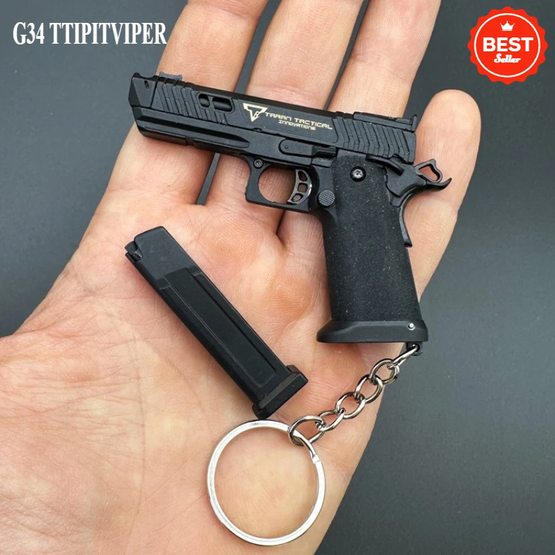 Pop Up Gun Review: Is This 1:3 Alloy Empire G34TTIPITVIPER Keychain Toy ...