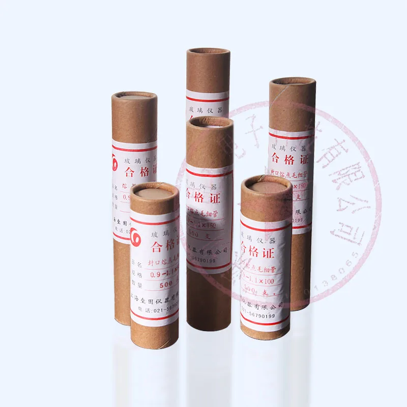 1000pcs/box DIA0.1mm to 0.5mm Glass Melting Point Capillary Tube ...