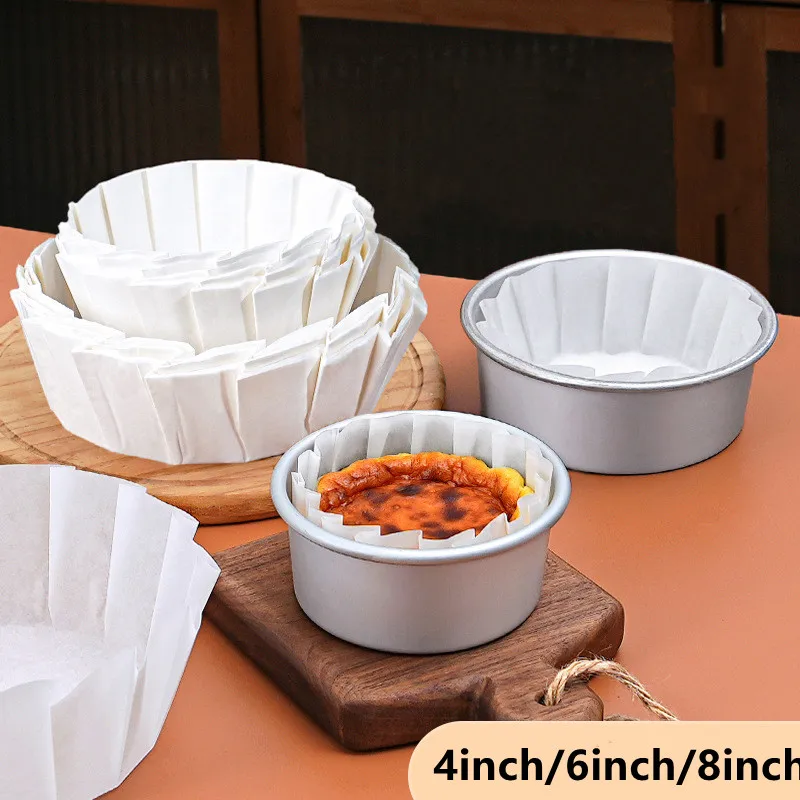 50pcs 4 6inch Foldless Cupcake Liner Baking Cup For Wedding Party ...