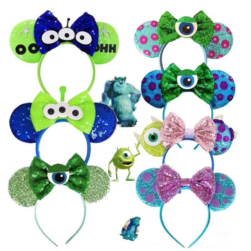 Monsters-Inc-Mickey-Mouse-Heandband-for-Women-Pixar-Cute-Mike-Sullivan ...