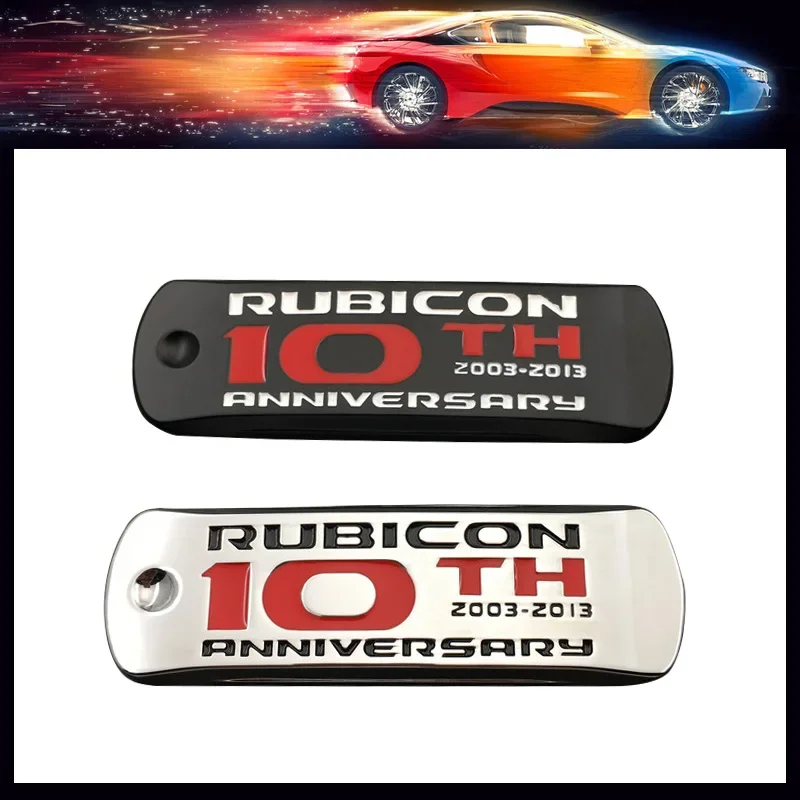 Metal-Rubicon-10th-Anniversary-Logo-For-Car-Auto-SUV-Fender-trunk-Rear ...