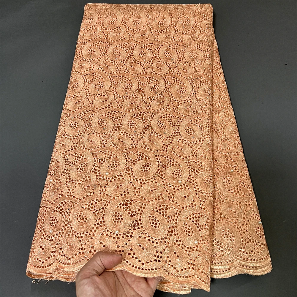 5-yard-Swiss-lace-fabric-heavy-beaded-Lafaya-Embroidery-African-cotton ...