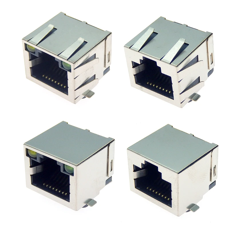 All-copper-Rj45-socket-with-light-belt-shield-with-shrapnel-8P8C ...