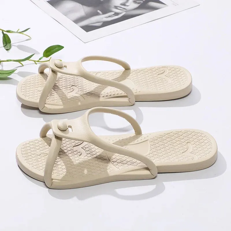 Travel Portable Foldable Eva Soft-soled Slippers Men Women Casual Home ...