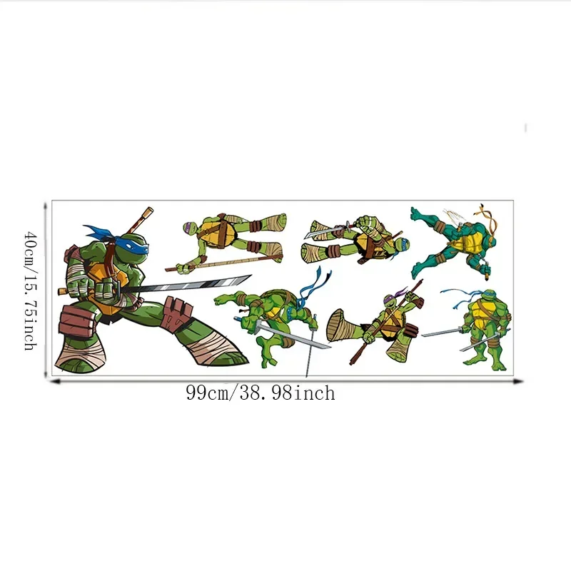 Tmnt Wall Decal Teenage Mutant Ninja Turtles Vs The Foot Clan, Art,