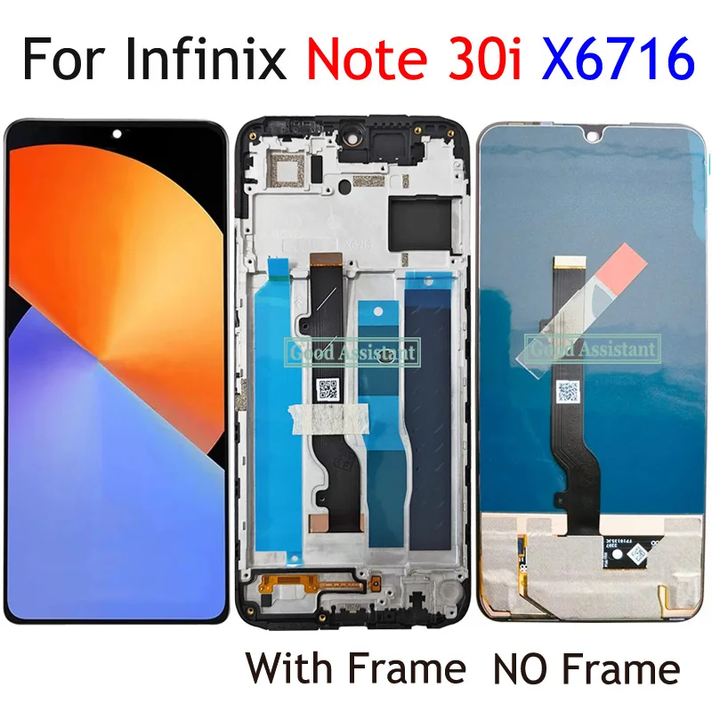 AMOLED-TFT-Black-6-66-Inch-For-Infinix-Note-30i-Note30i-X6716-LCD ...