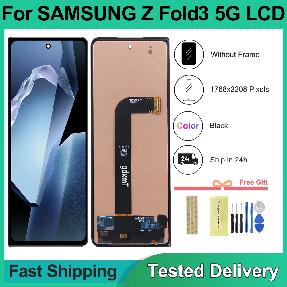 Para Samsung Z Fold 3 5G LCD pantalla externa pantalla táctil Digital ...