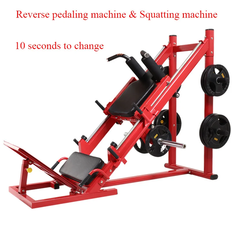 Reverse Hack Squat Machine