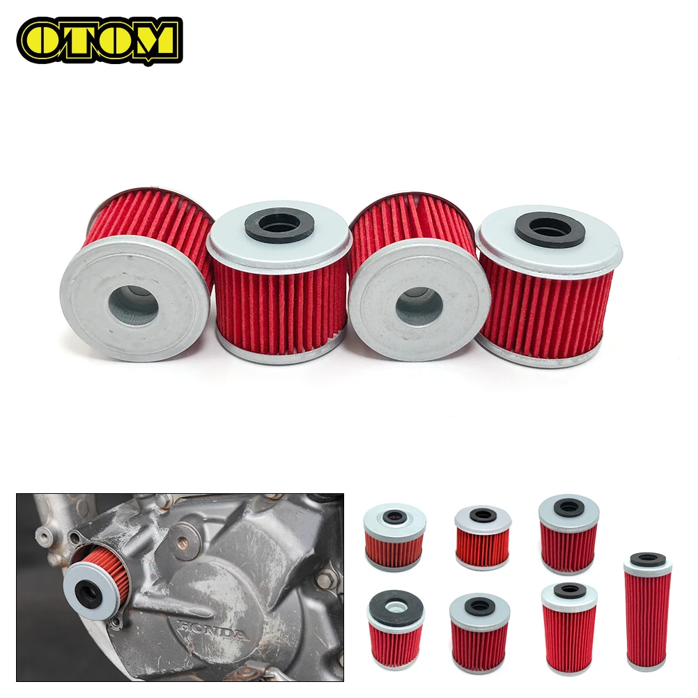 OTOM For HONDA KTM HUSQVARNA YAMAHA KAWASAKI SUZUKI 4Pcs Engine Oil ...