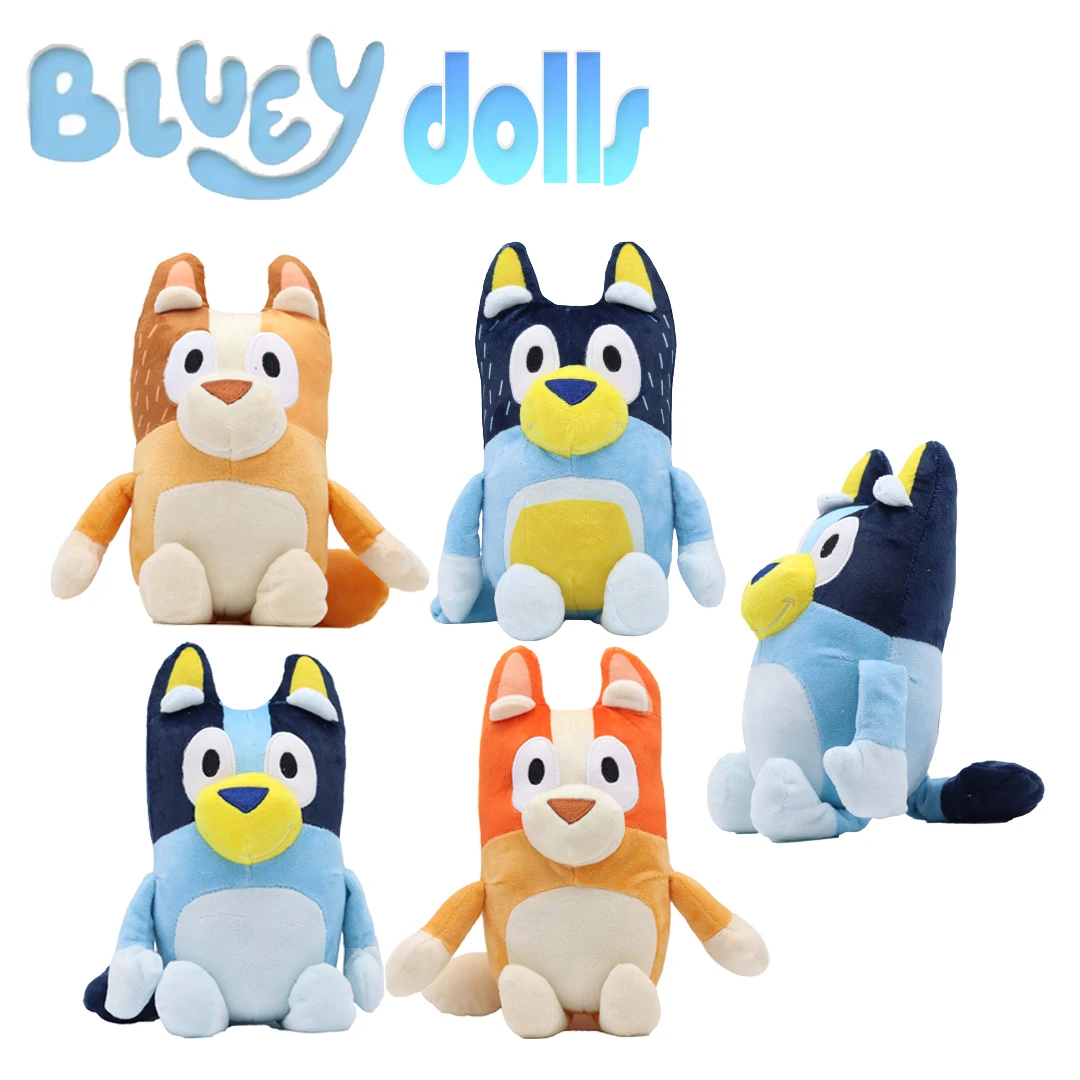 Mu-eca-Bluey-de-30cm-juguete-de-peluche-de-la-familia-de-Bingo-perro-de ...