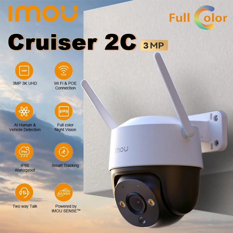 IMOU-Cruiser-2C-3MP-360-Wifi-Camera-Outdoor-Security-Protection-AI ...