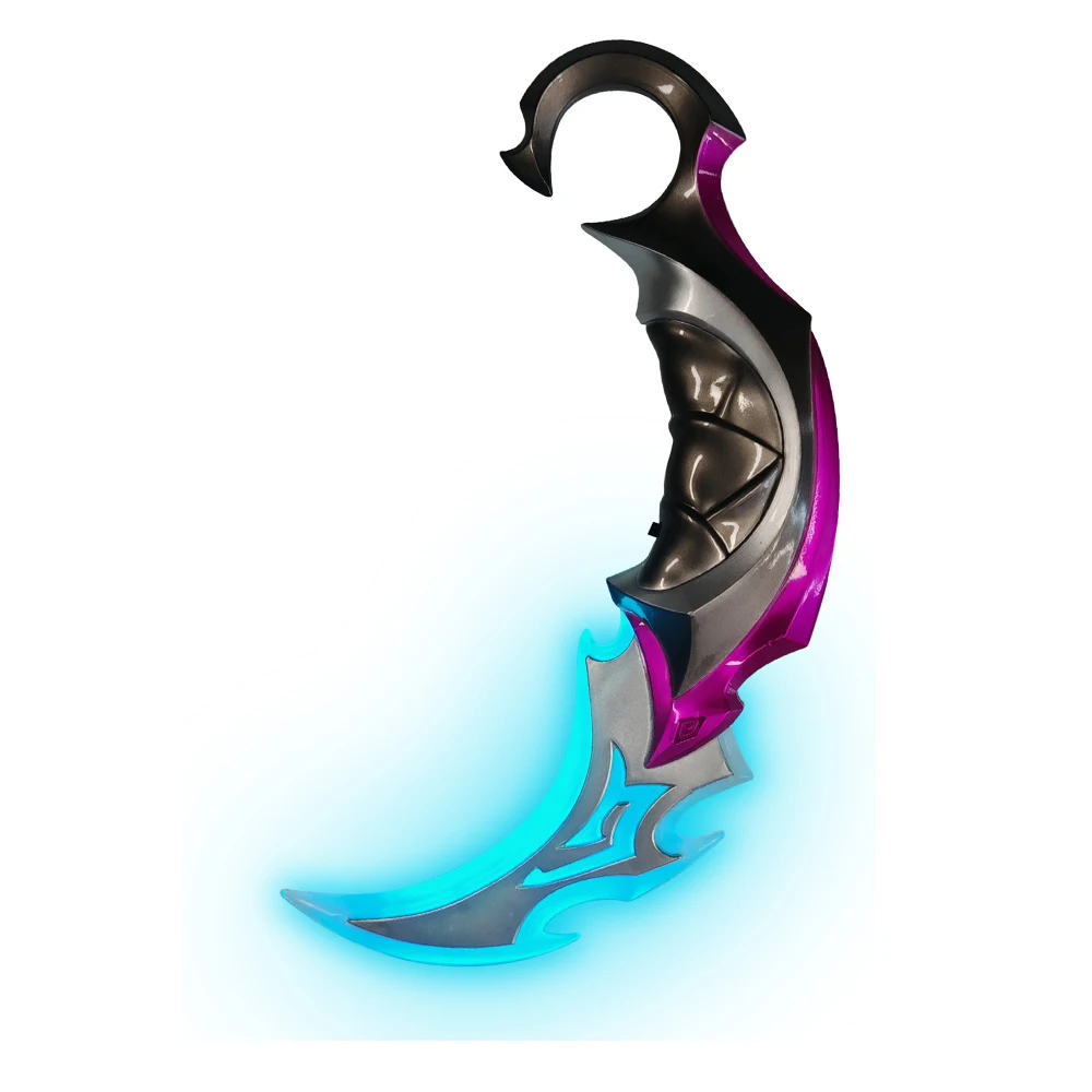 17cm LED Valorant Championships 2021 Karambit Rotatable All Metal Game ...