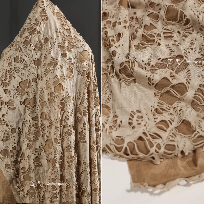 Elastic-Knitted-Fabric-Lightweight-Creative-Texture-Puncture-Design ...