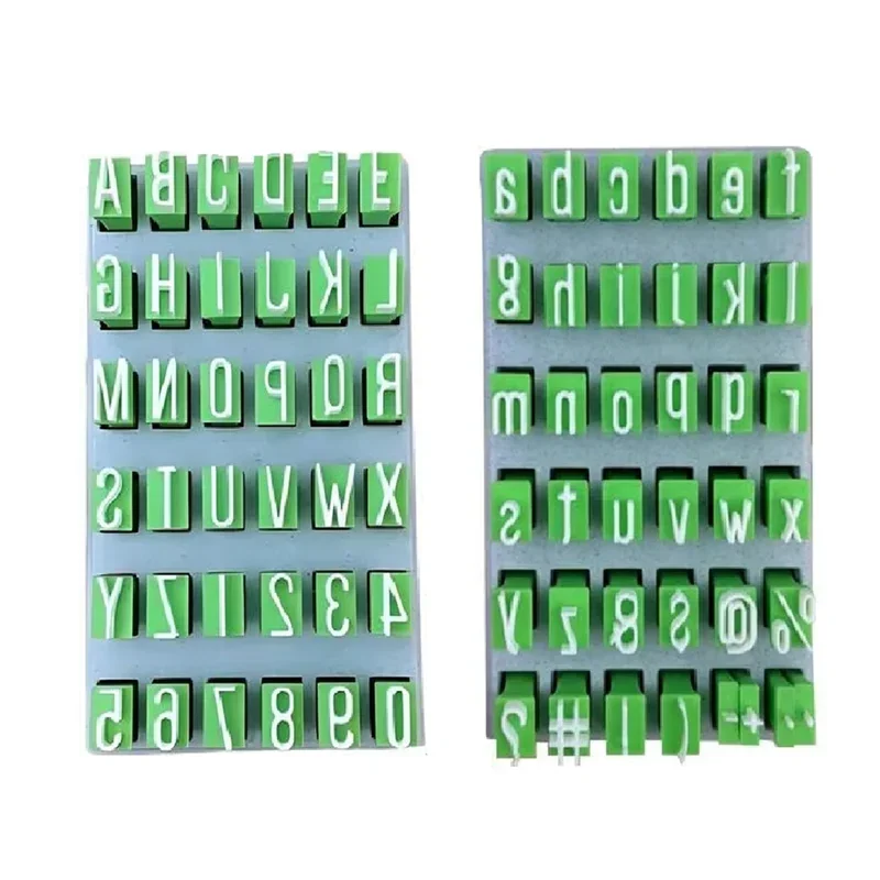 Pottery Stamp Rubber Stamps For Crafting 60-Piece Wood Alphabet Stamp ...
