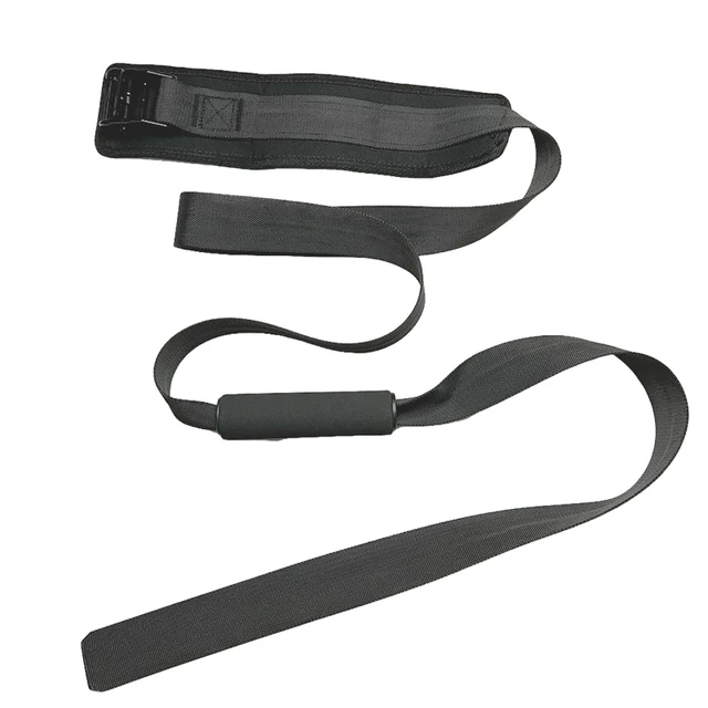 Nordic Hamstring Curl Strap with Neoprene Pad Sit-ups Workout Leg ...