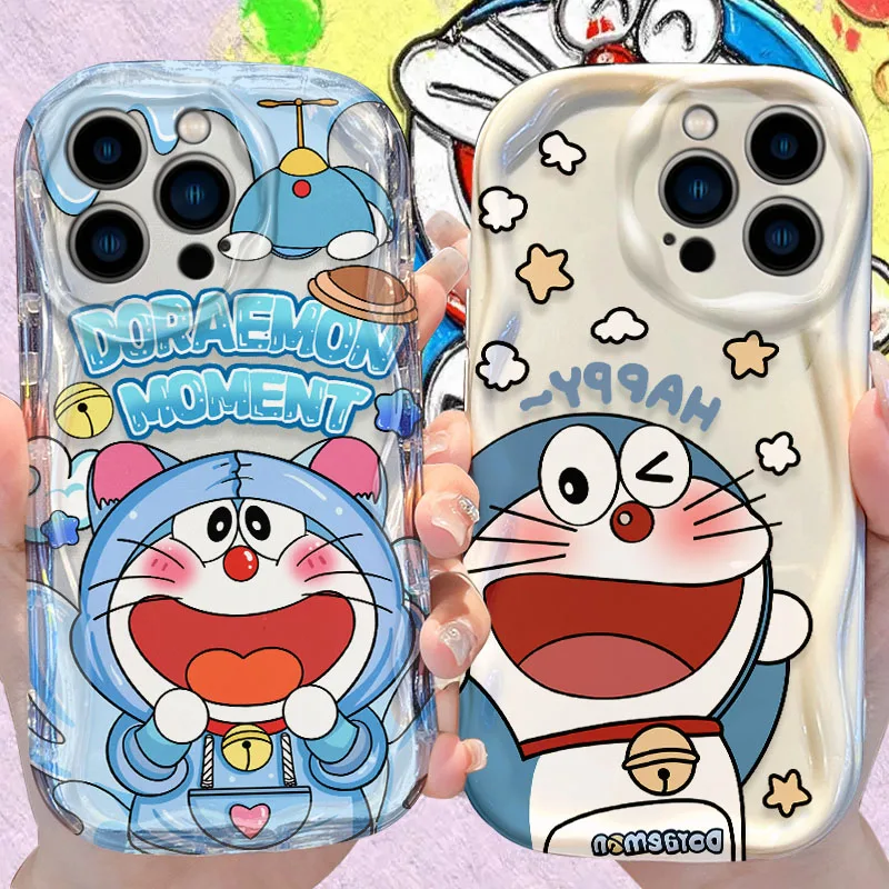 Funda-de-dibujos-animados-Doraemon-Wave-para-iPhone-15-14-Pro-Max-13-12 ...