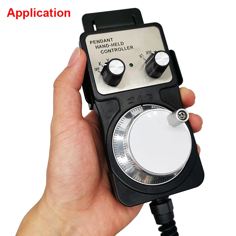 Handwheel-CNC-Pulser-60mm-Pulse-100-5V-4Pin-6Pins-Manual-Pulse ...