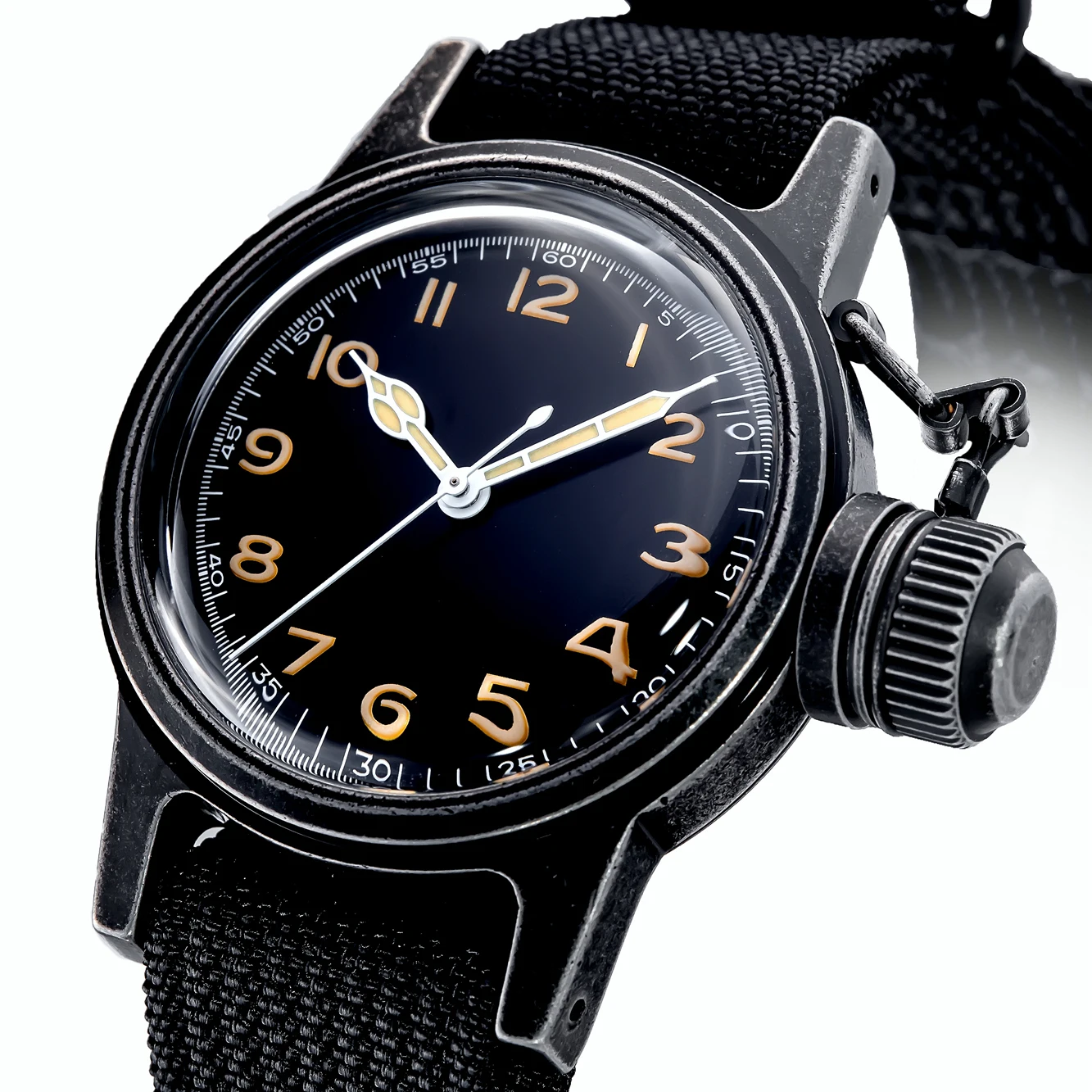 THORN 36MM diameter frogman army watch WWII retro watch imported NH35 ...