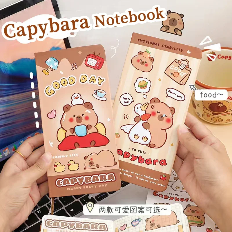 Cute-Capybara-student-notepad-Kawaii-stationery-supplies-Office ...