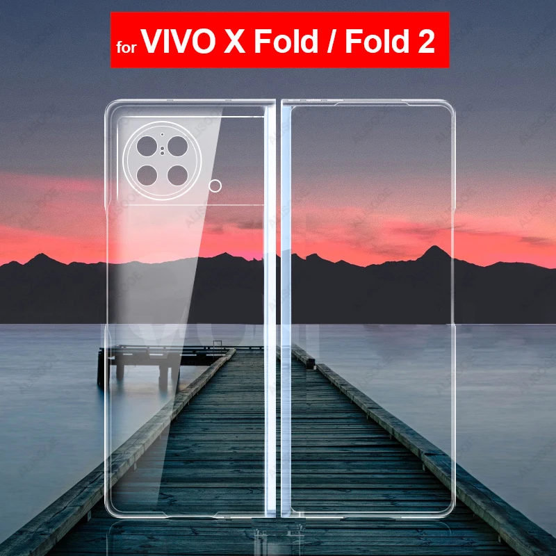 for-VIVO-X-Fold-2-Case-Ultra-Thin-Transparent-Clear-Hard-PC-Plastic ...