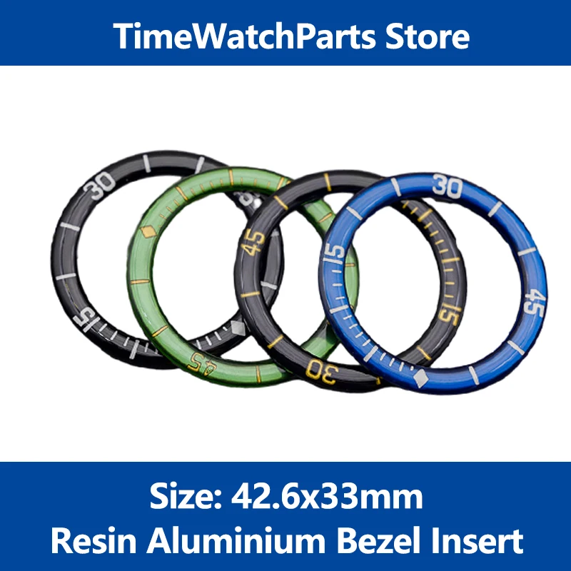 Resin-Aluminium-Bezel-Insert-For-Blancpain-Fifty-Fathoms-42-6mm-Watch ...
