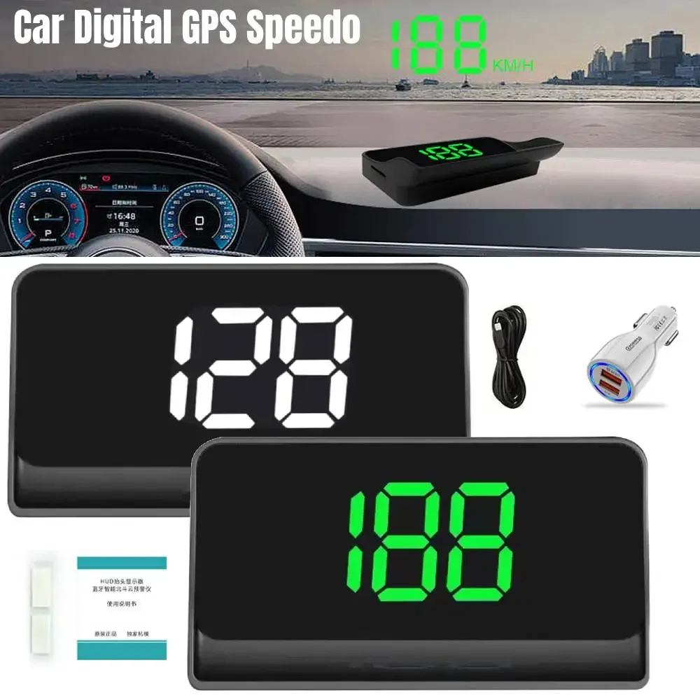 Car-Digital-GPS-Speedo-GPS-Speed-Detector-Windshield-Speed-Projector ...