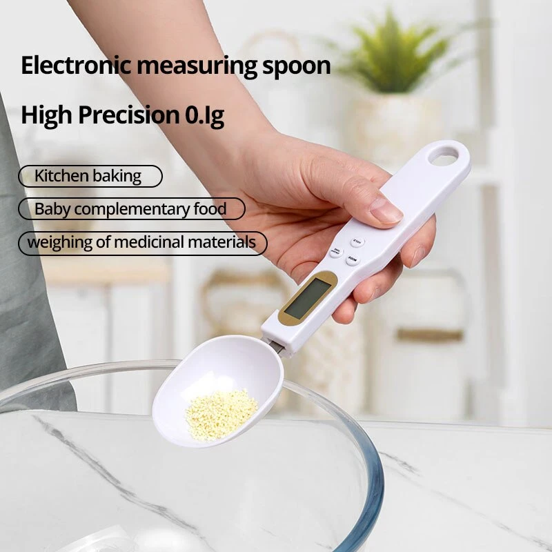 Measuring Spoons Electronic Scale | Electronic Kitchen Scale Spoon ...