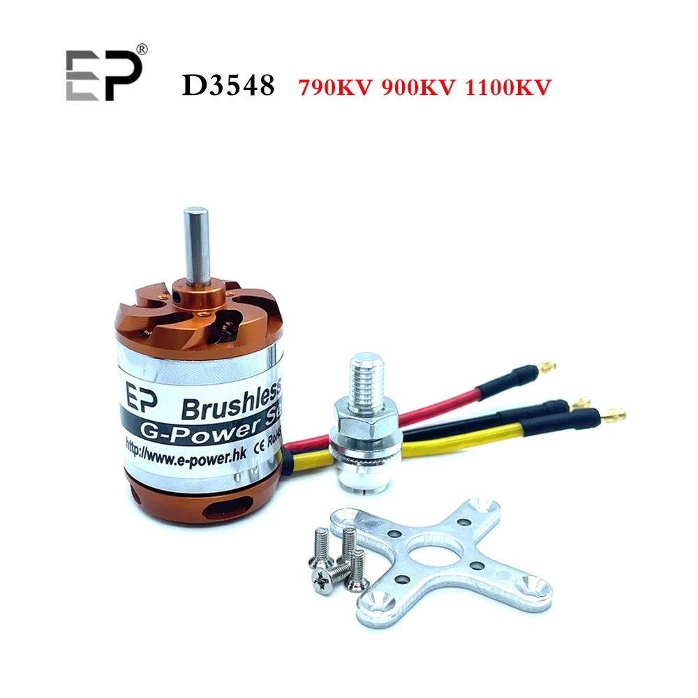 EP D3548 3548 790KV 900KV 1100KV 3-5S Lipo FPV Brushless Motor 5mm ...