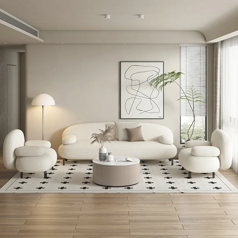 Sofa Ins Phong Cách Lưới Sofa Đỏ Phòng Khách Hiện Đại Sang Trọng Cửa ...