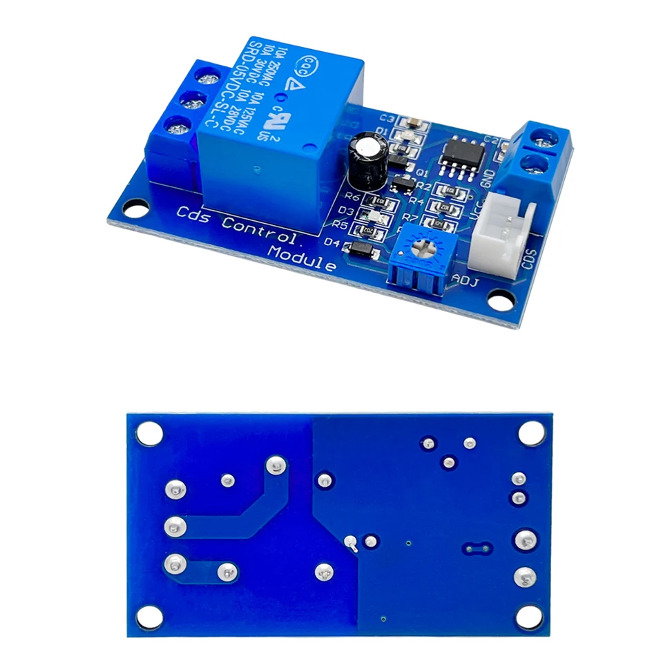 Light Detection Relay Board DUTTY XH-M131 Photoresistor Relay Module 5 ...