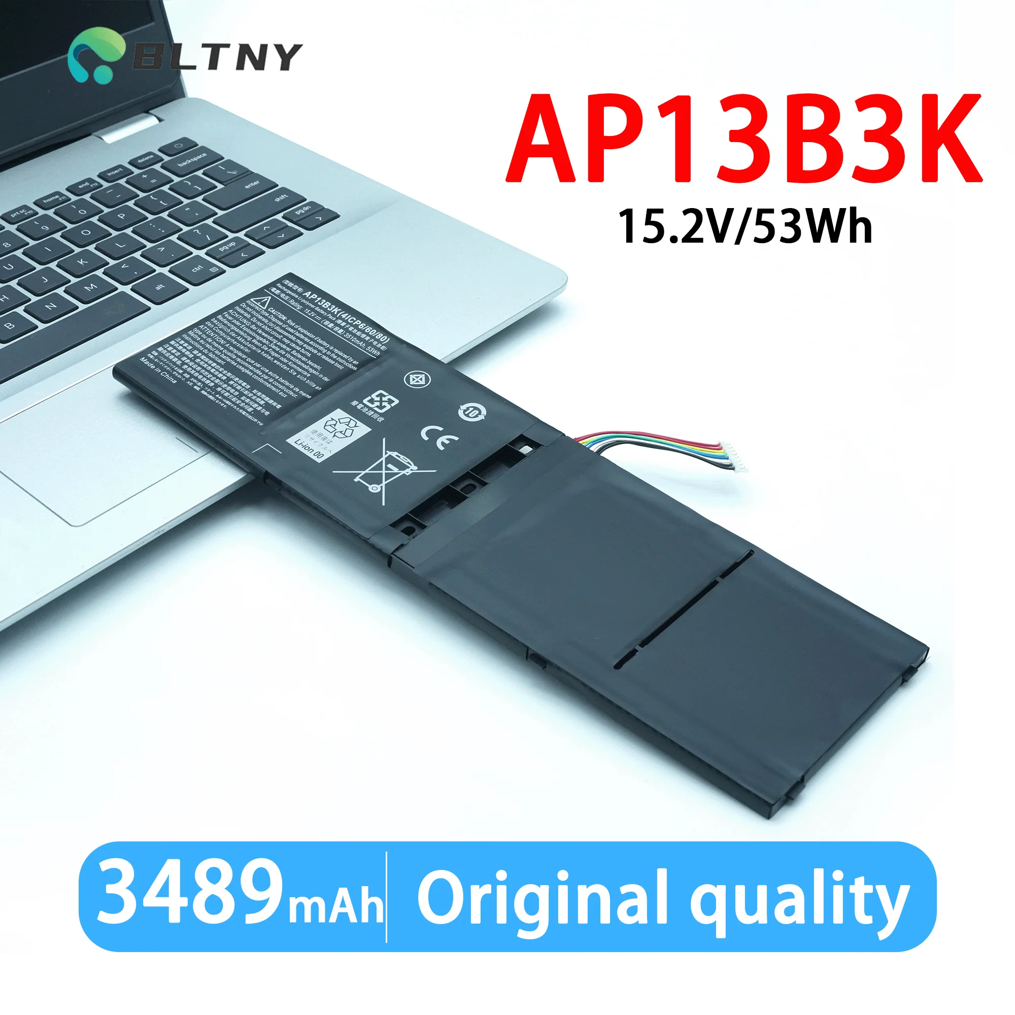 AP13B3K 53WH Laptop Battery for Acer Aspire M5-583 M5-583P M5-583P-5859 ...