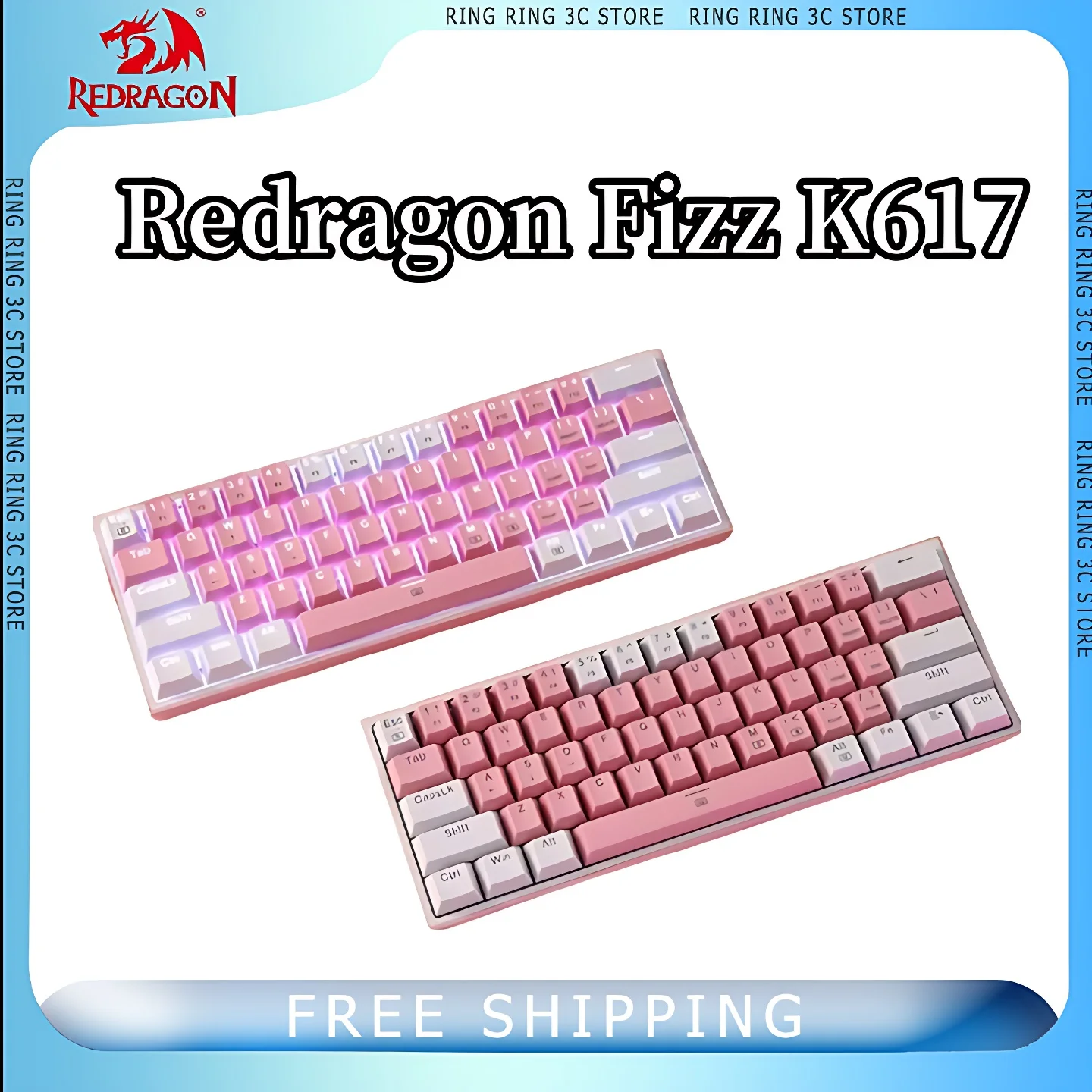 Redragon-Teclado-mec-nico-Fizz-K617-para-videojuegos-perif-rico-con ...