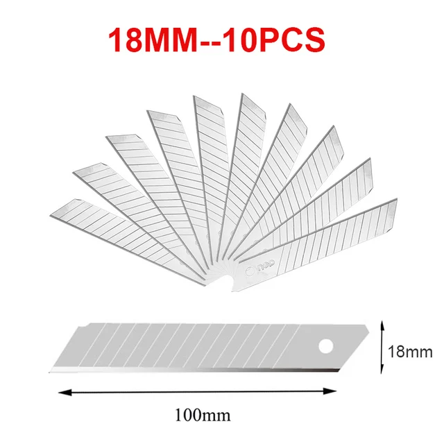 18mm steel utility knife durable heavy duty industrial grade all-steel ...