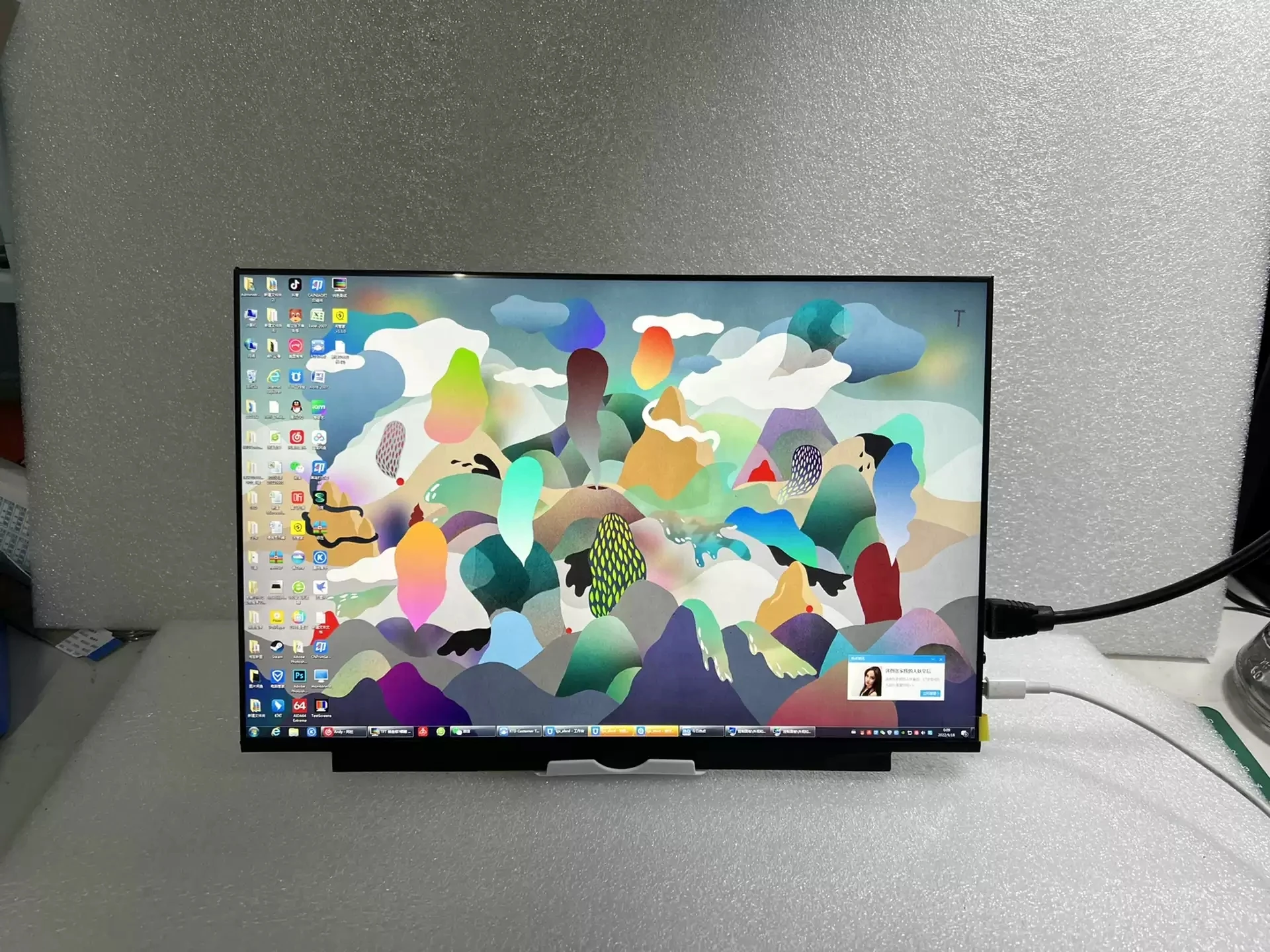 14 inch LCD Screen And Driver Board Kit DIY Portable display IPS 1920* ...