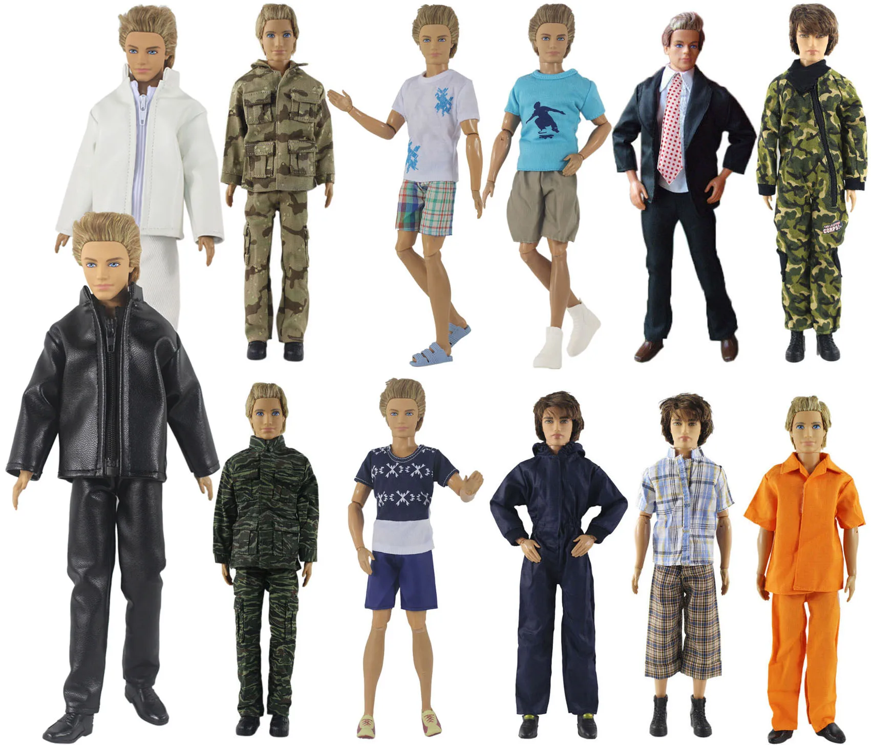 12 Inch Doll Clothes | Doll Clothes Outfit | Ken Clothes Dolls | Ken ...