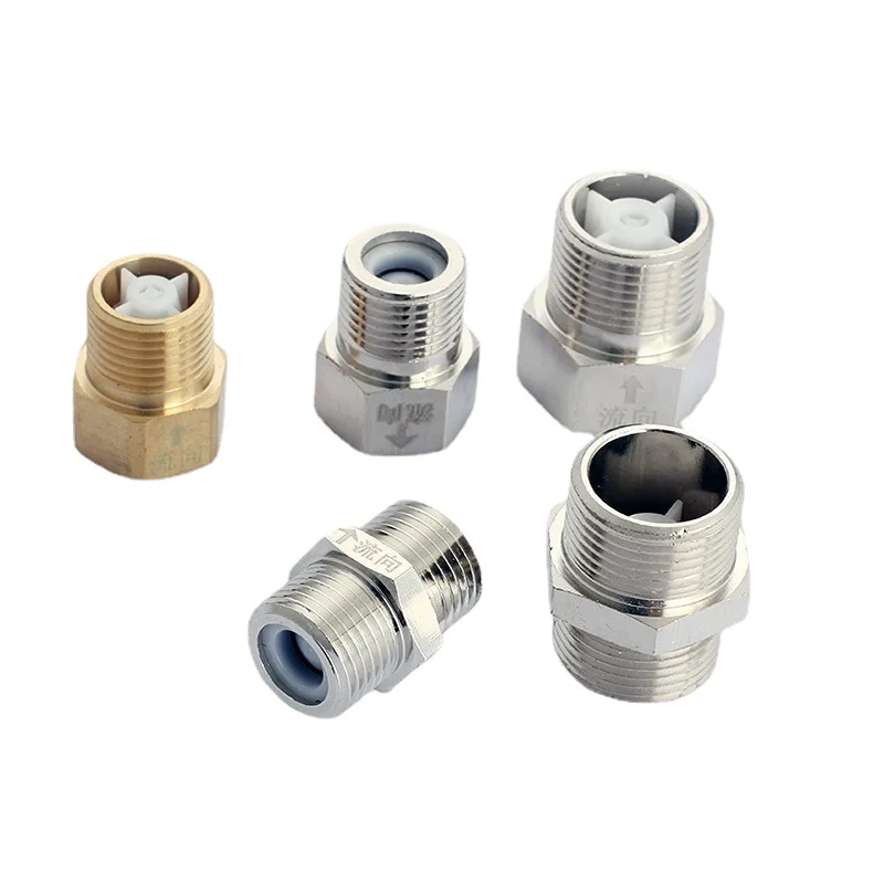 Stainless-Steel-One-Way-Check-Valve-and-Full-Brass-Anti-Backflow ...