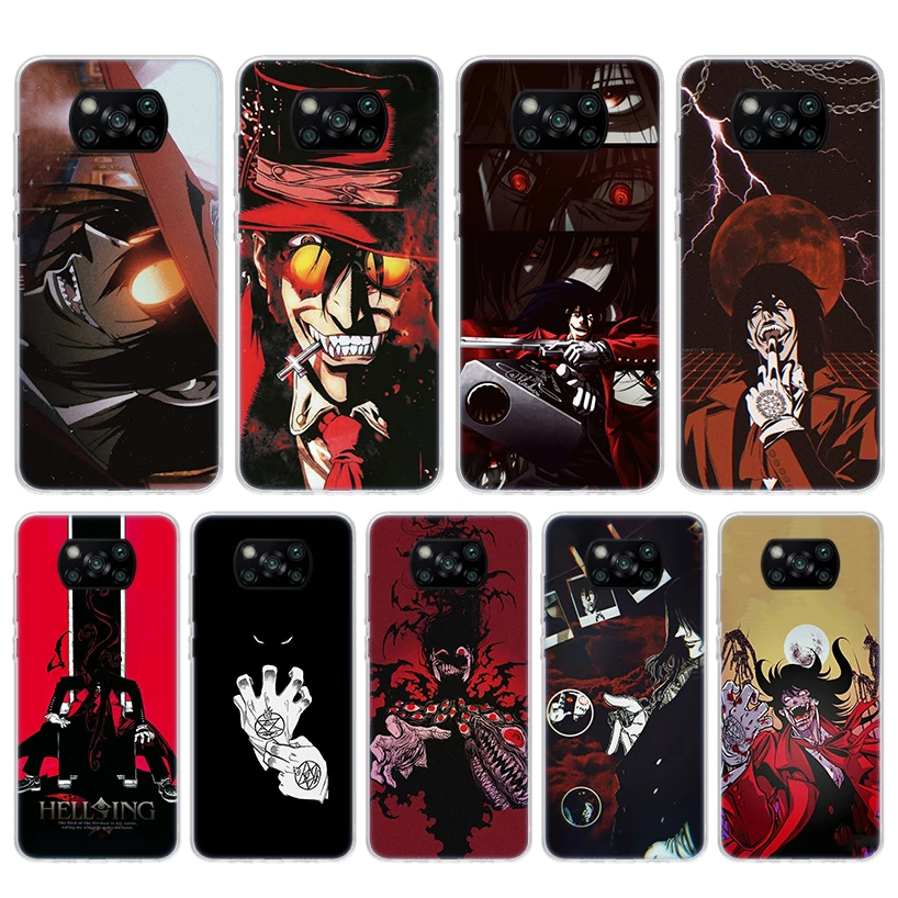 Alucard Hellsing Anime Silicon Phone Case For Xiaomi Poco X3 Nfc X5 X6 ...