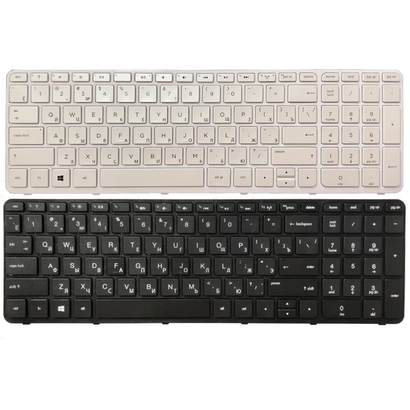 Russian-US-UK-Spanish-laptop-Keyboard-for-HP-pavilion-250-G2-G3-256-G2 ...